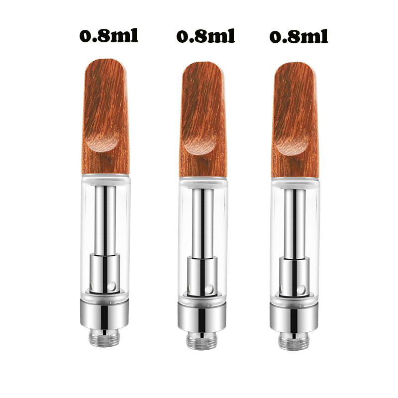 Wood Tip Ccell Vape Carts Empty 510 Cartridge | VF | Empty THCO HHC ...